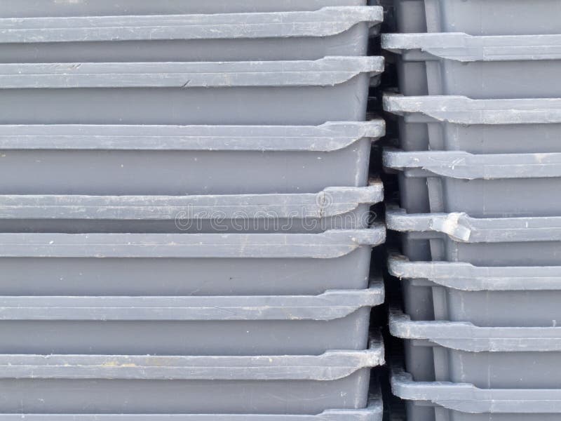 Grey plastic granulate stock photo. Image of grain, labour - 14229180