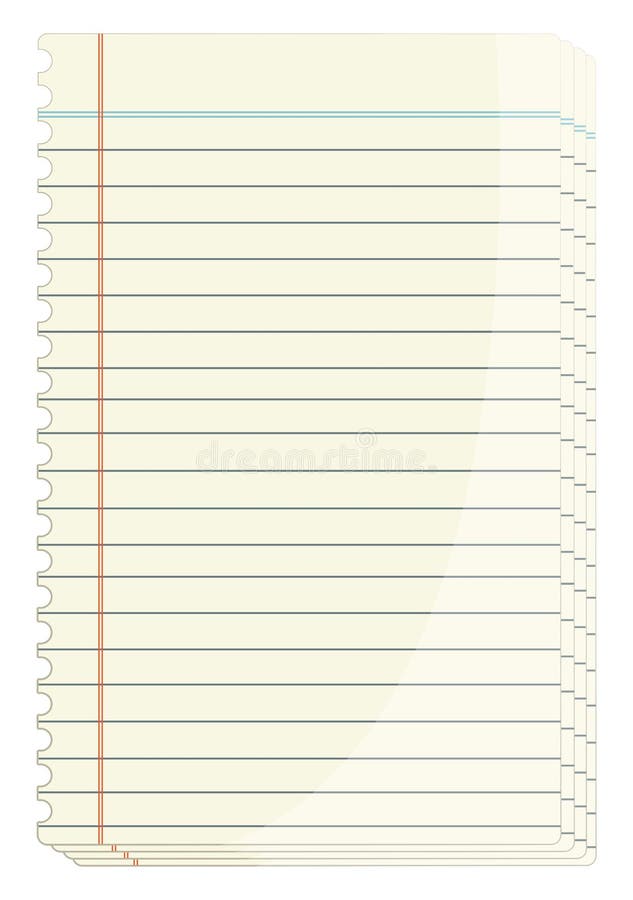 Stack of Empty Papers, Icon Stock Vector - Illustration of cardboard ...