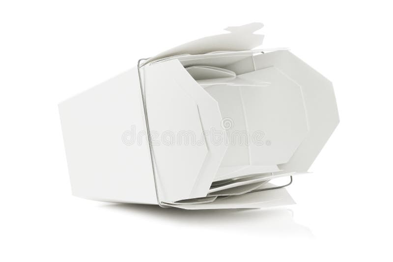 Stack of Empty Takeaway Food Containers Stock Photo - Image of close ...