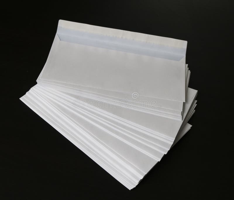 A stack of envelopes stock image. Image of decoration - 144989863