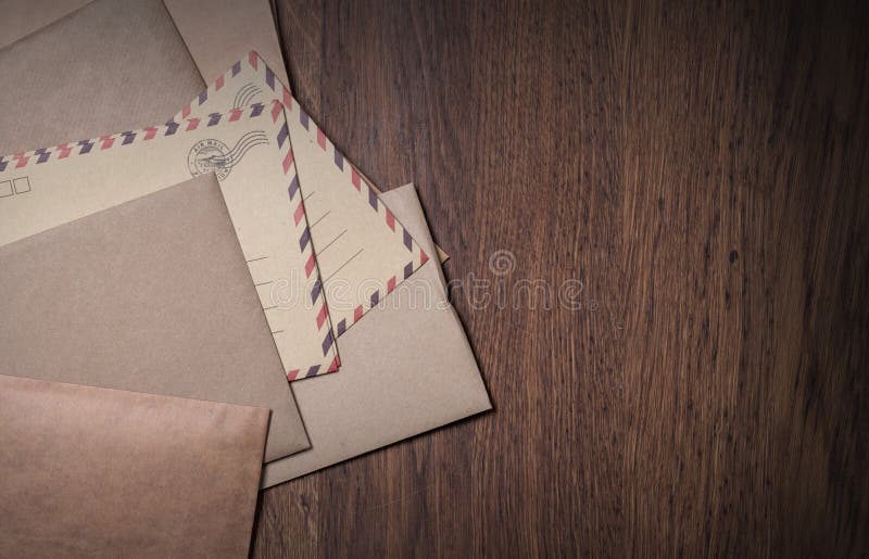 Stack of envelopes stock image. Image of stack, message - 134141047