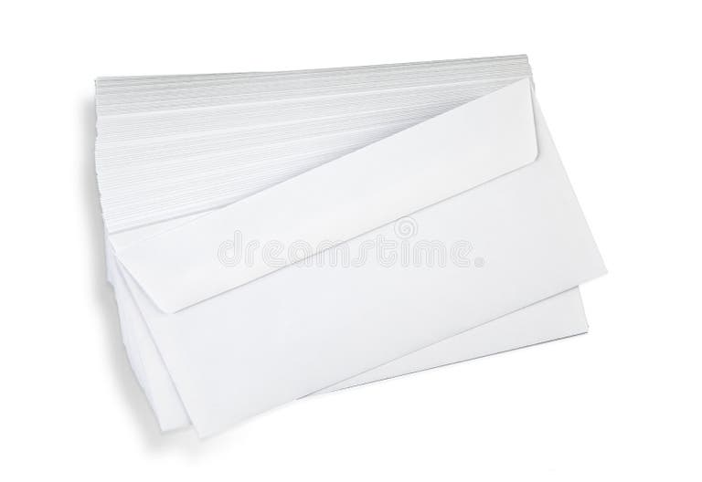 Stack of envelopes. stock image. Image of post, card - 51636631