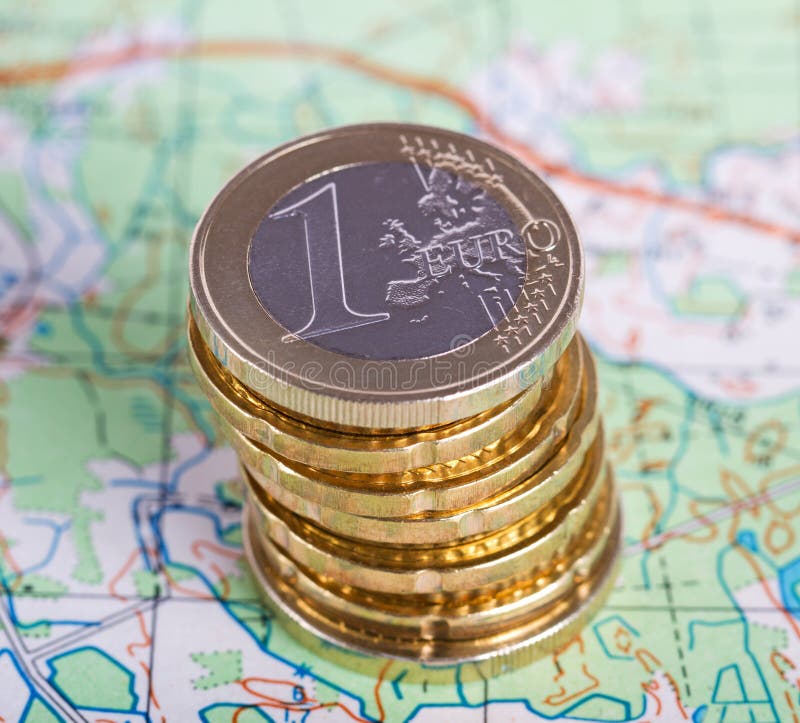 Stack of euro money. stock image. Image of euro, finance - 45478991