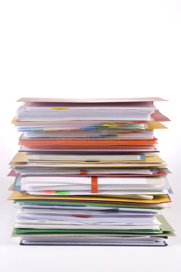Stack of files stock image. Image of people, busy, stack - 54994927