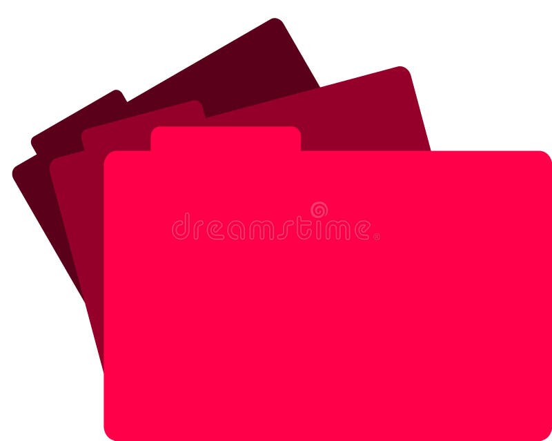 Stack of Files stock vector. Illustration of archive - 118529009