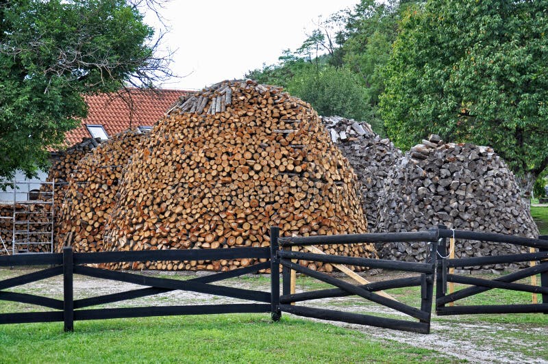 Stack of firewood stock photo. Image of branch, energy - 9623954