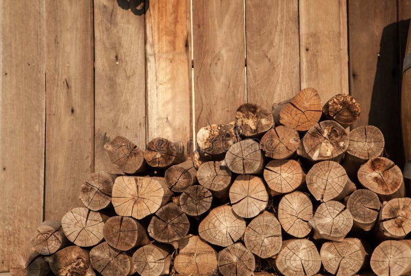 Stack of firewood stick. stock image. Image of rural - 87273911