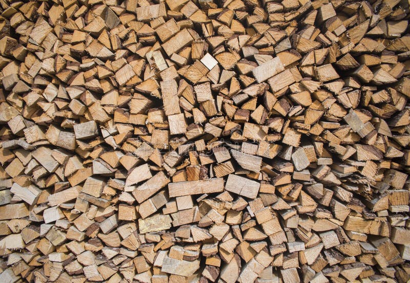 Stack of Firewood Textured Material Fuel Background Stock Image - Image ...
