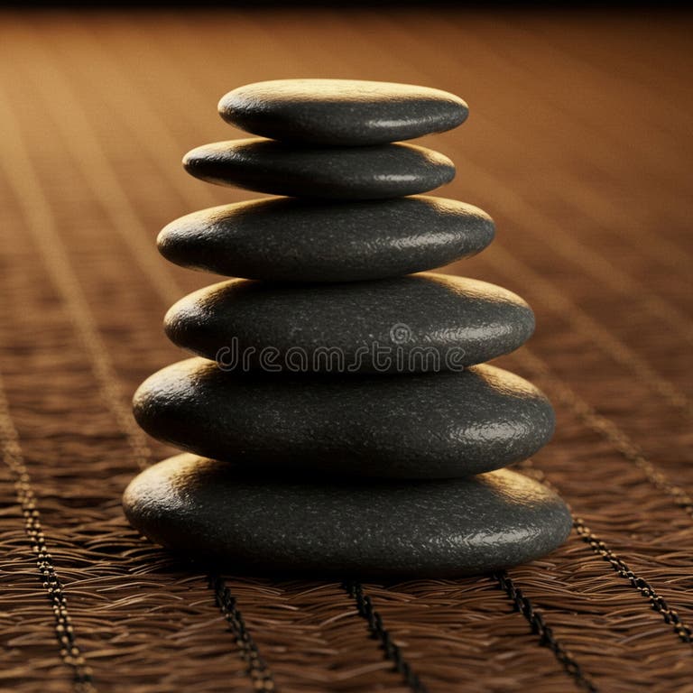 Smooth Dark Flat Stones Stock Illustrations – 800 Smooth Dark Flat ...