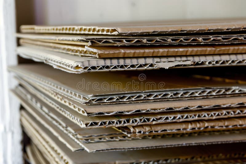 Stack of Flat Cardboard Boxes in Corner Stock Image - Image of ... Stack of Flat Cardboard Boxes in Corner Stock Image - Image of ...