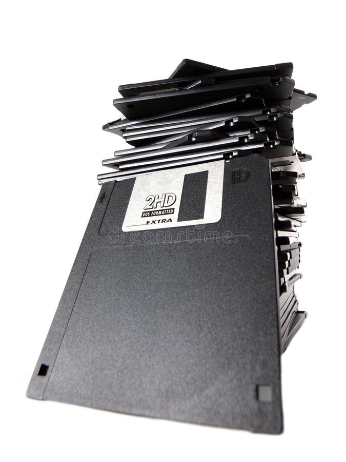 Stack of floppy disk stock photo. Image of green, plastic - 8684818