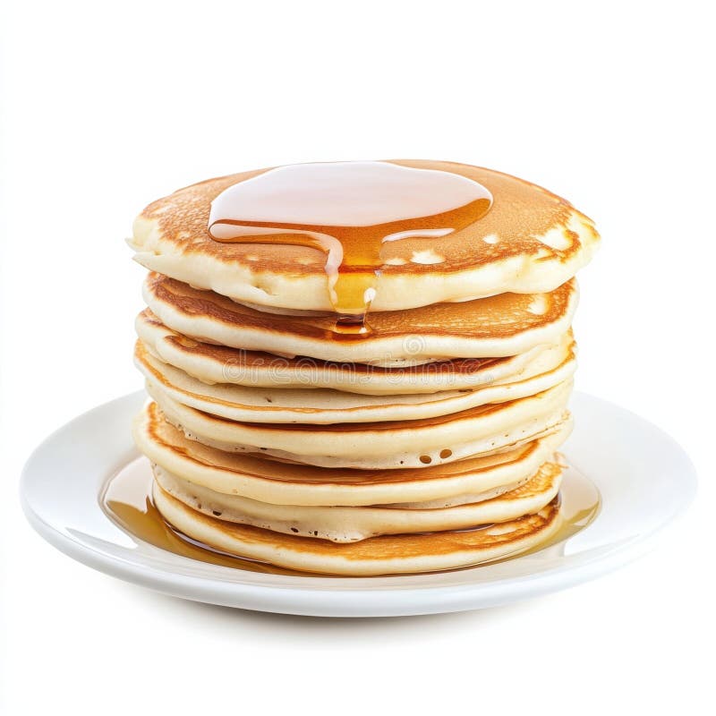 Fluffy Pancakes Vector Graphic Stock Vector - Illustration of vector ...
