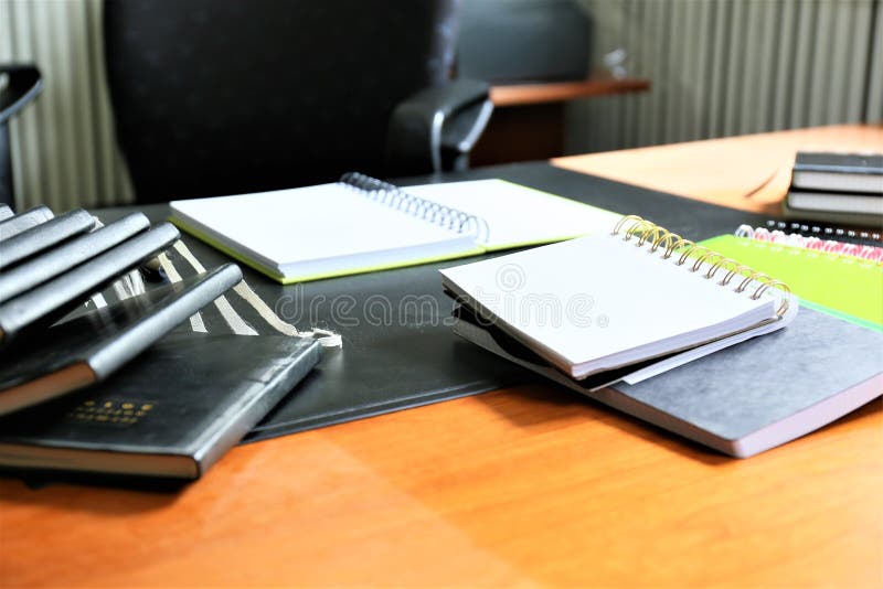 Stack of folders stock image. Image of diary, work, writing - 206461857