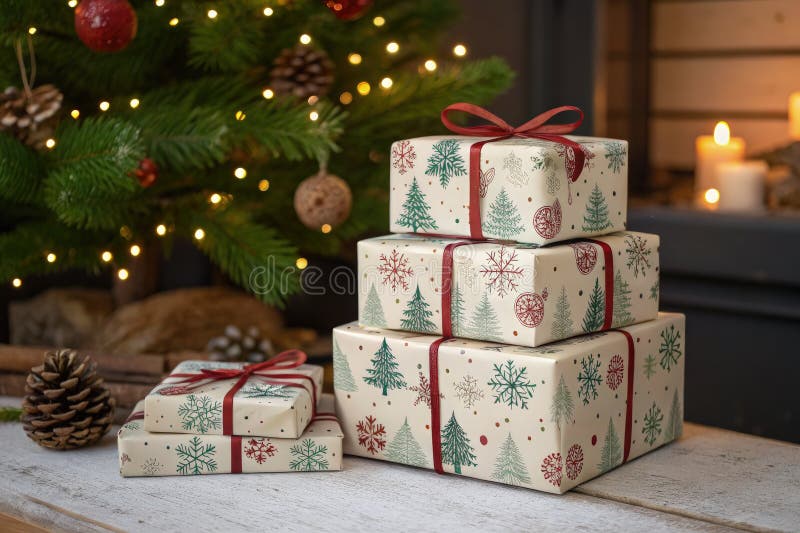 A Stack of Four Clay Bricks Displaying a Unique Hole Pattern is ...