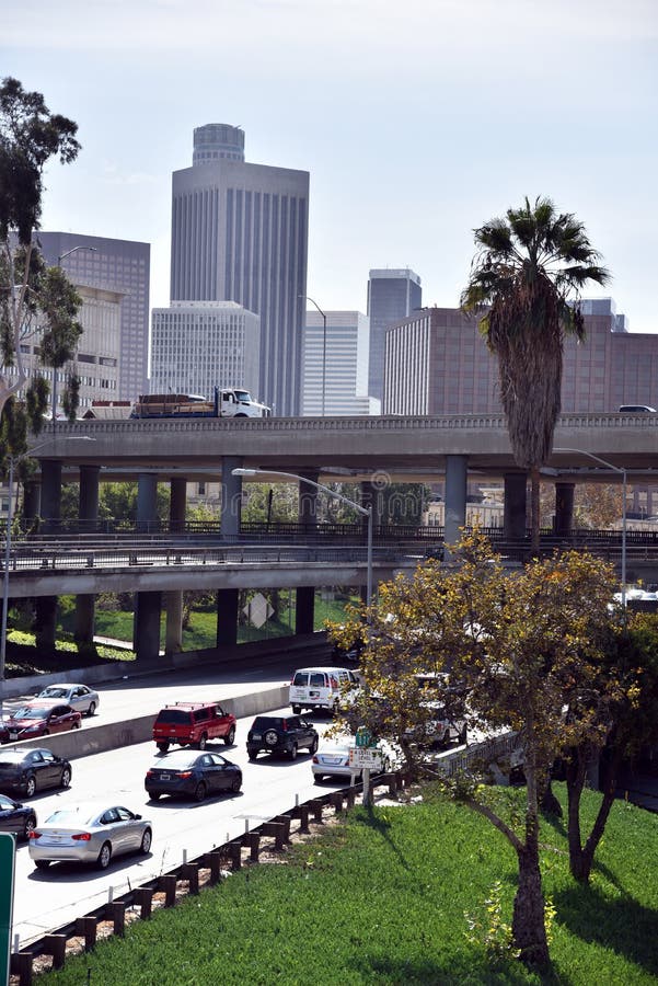 The Stack Freeway Interchange Editorial Photo - Image of trees, stack ...