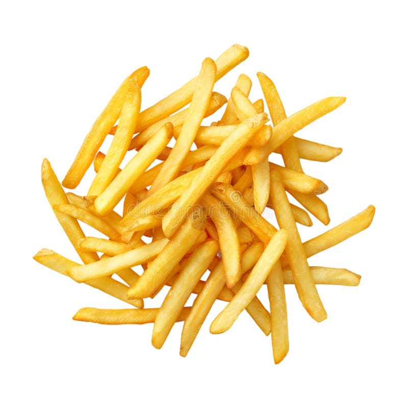 Stack of French Fries on Transparent Background - Ai Generated Stock ...