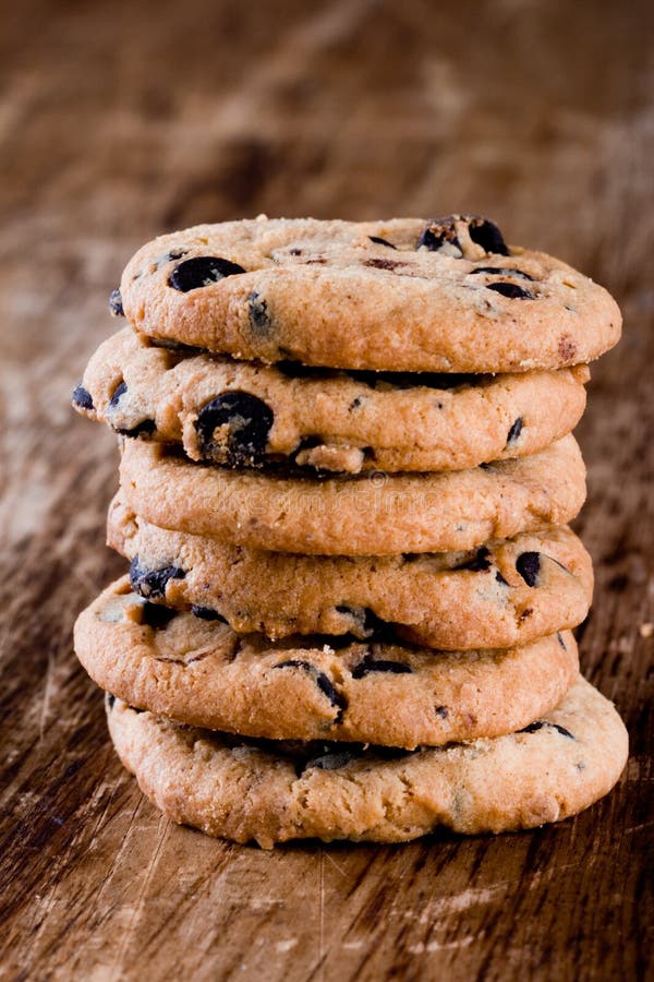 Stack of Fresh Baked Cookies Stock Image - Image of food, fresh: 17431599