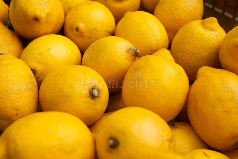 Stack of fresh lemons stock photo. Image of pattern, nutrition - 75048134