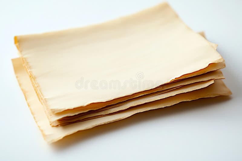 Stack of Fresh, Thin Pasta Sheets Ready for Preparation Stock ...