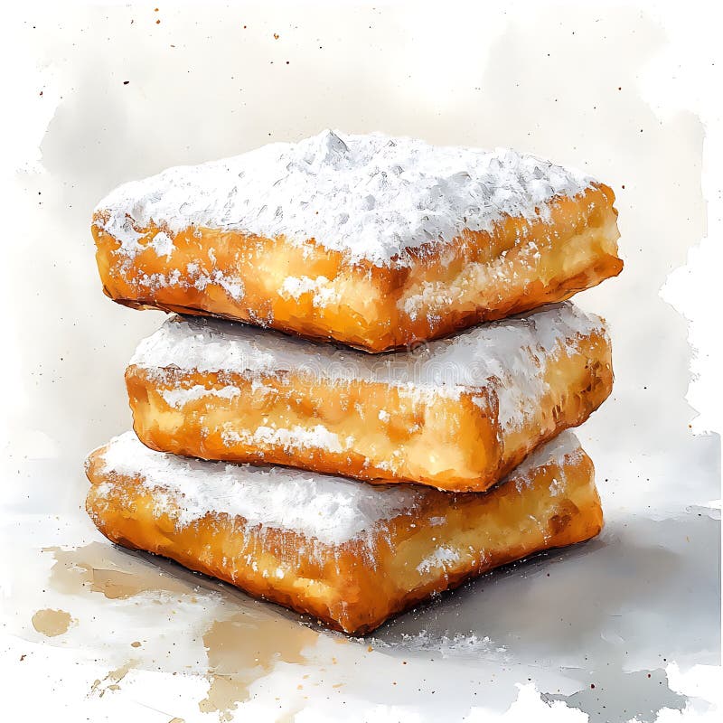 Classic Fried Dough Finish Stock Illustrations – 6 Classic Fried Dough ...