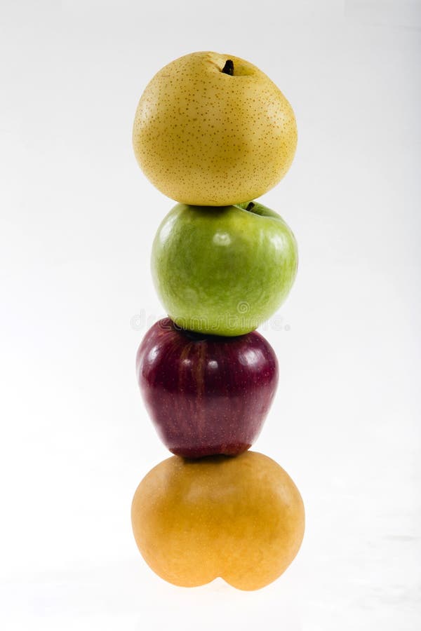 Stack of fruits stock photo. Image of object, freshness - 50409180