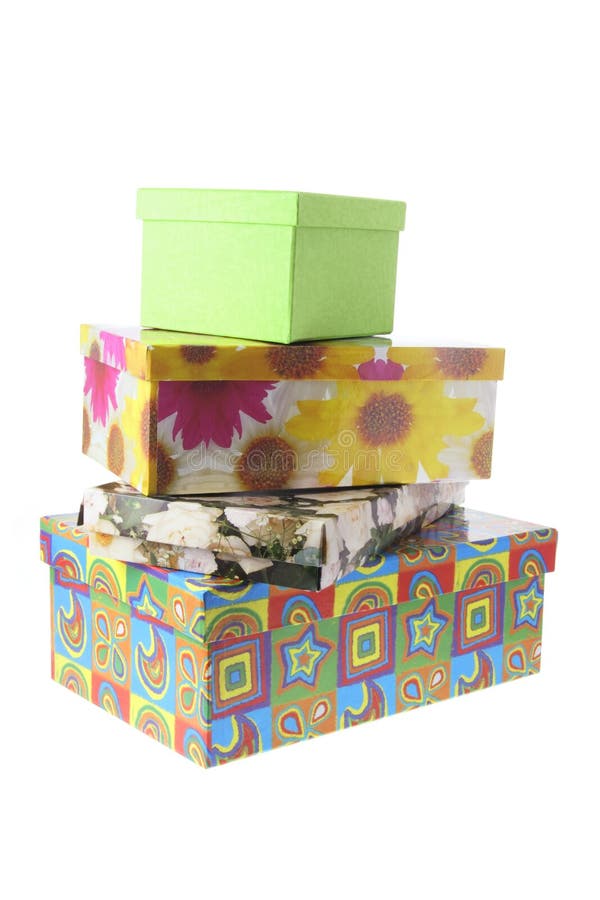 Stack of Gift Boxes stock image. Image of container, presents - 5040931