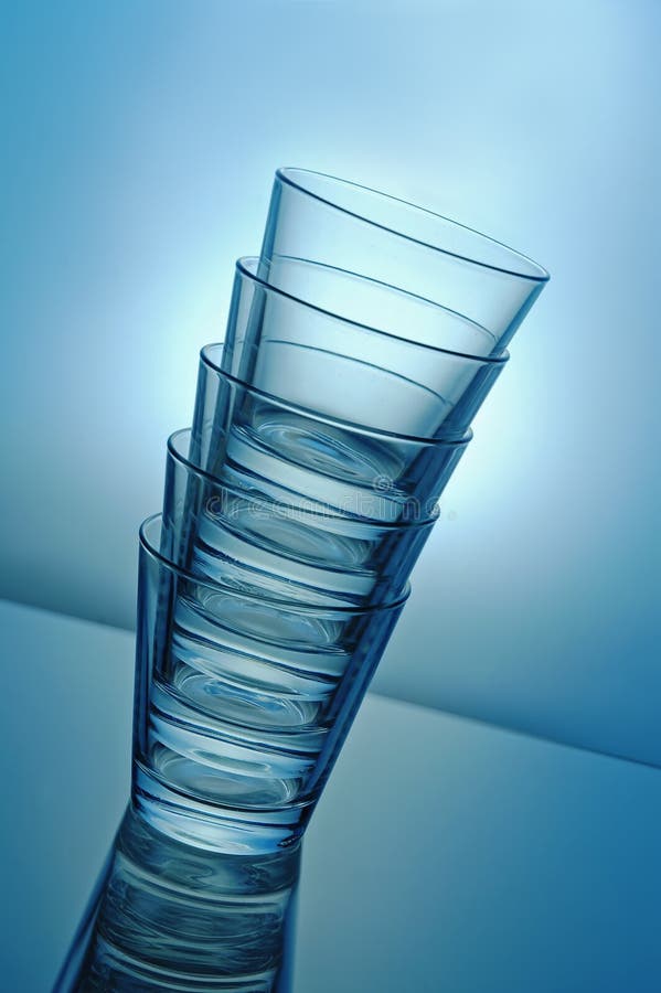 Stack Of Glasses Picture. Image: 5093066