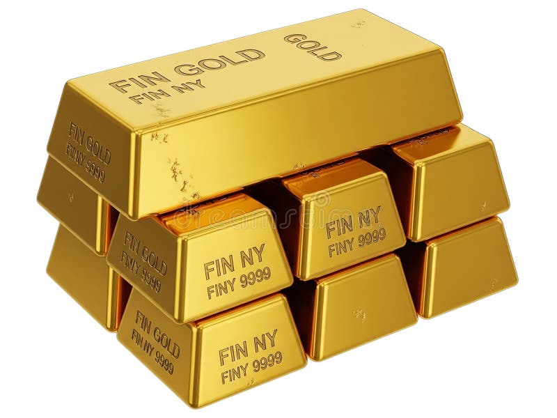 Largest Gold Bar Stock Illustrations – 66 Largest Gold Bar Stock ...