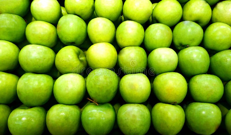 Stack of Apples stock photo. Image of green, leap, apples - 121459674
