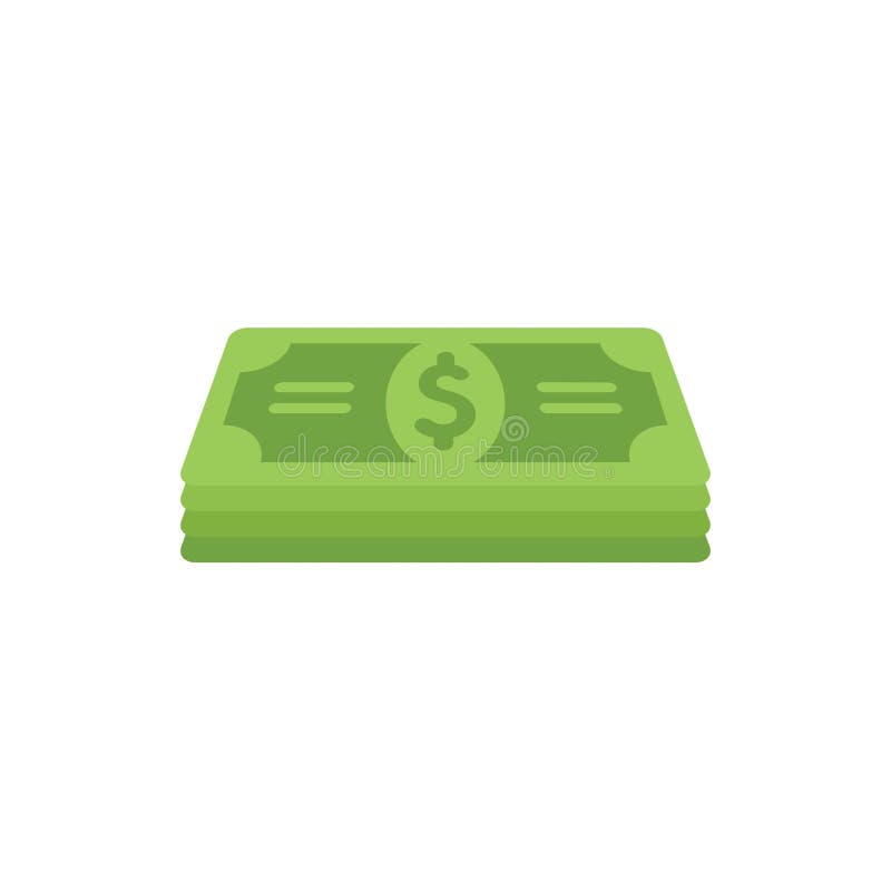 Stack of Green Banknotes Representing Wealth and Finance Stock Photo ...