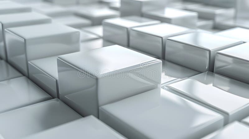 A Stack of Grey Rectangular Bricks Made from Composite Material Stock ...