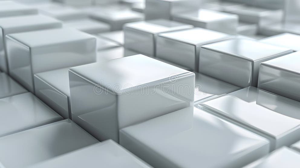 A Stack of Grey Rectangular Bricks Made from Composite Material Stock ...