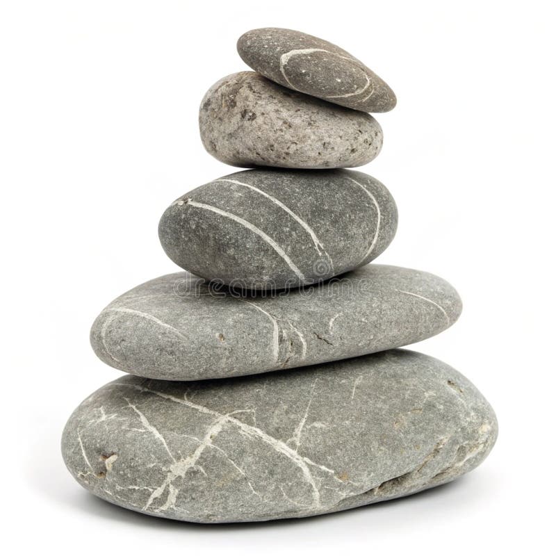 Stack of grey rocks stock illustration. Illustration of stack - 365928940