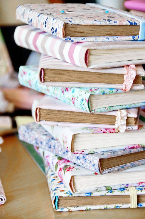 Photo of a Stack of Handmade Notepads Stock Photo - Image of process ...