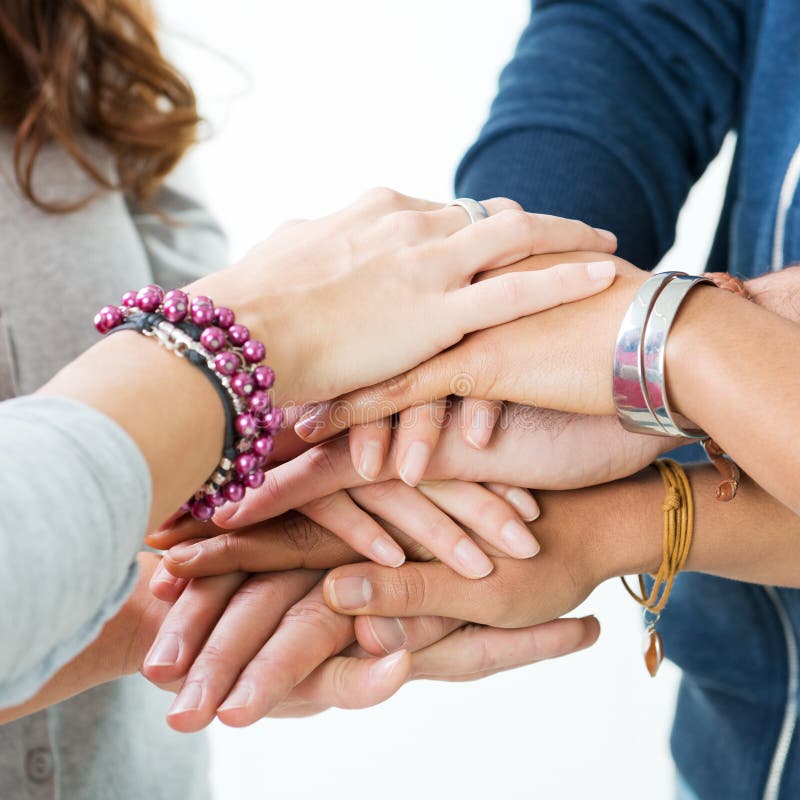 Stack of Hands stock photo. Image of student, friendship - 29637354