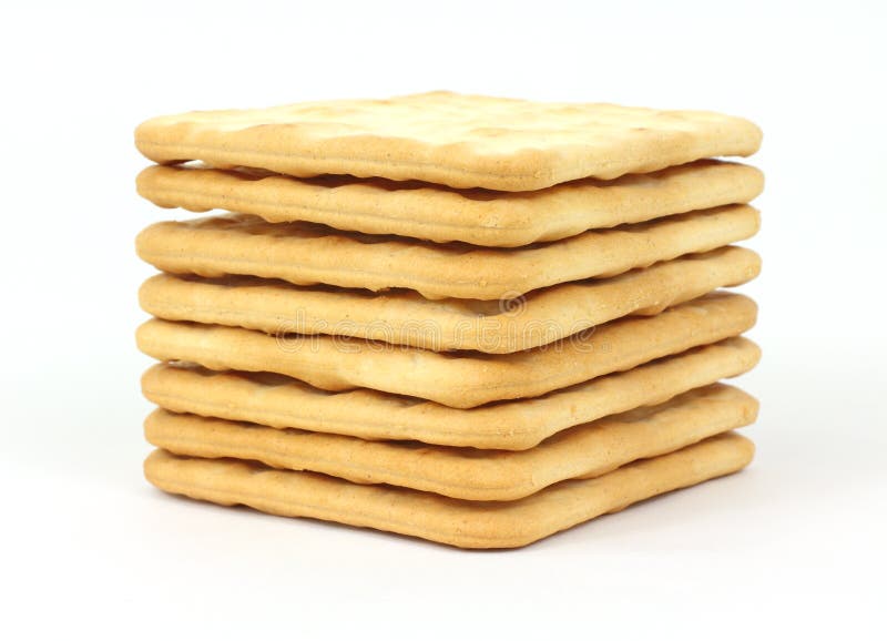 Stack of Hard Crackers stock image. Image of crackers - 17791729