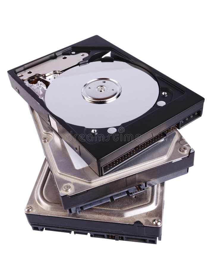 Stack of hard disks stock photo. Image of pattern, disks - 33538806