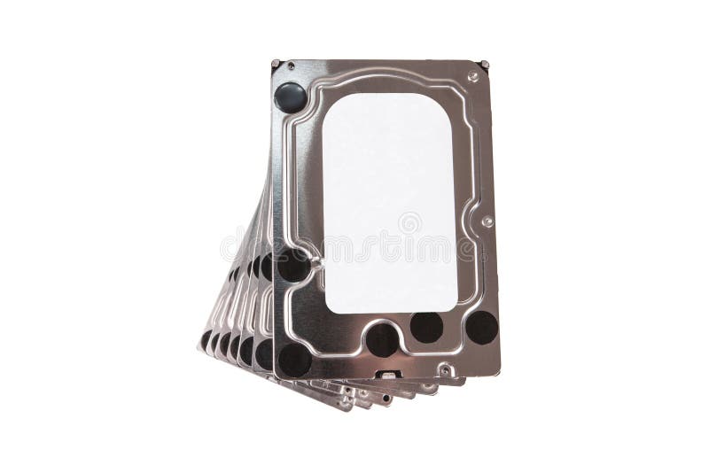 Stack of hard drives stock image. Image of data, storage - 45088683