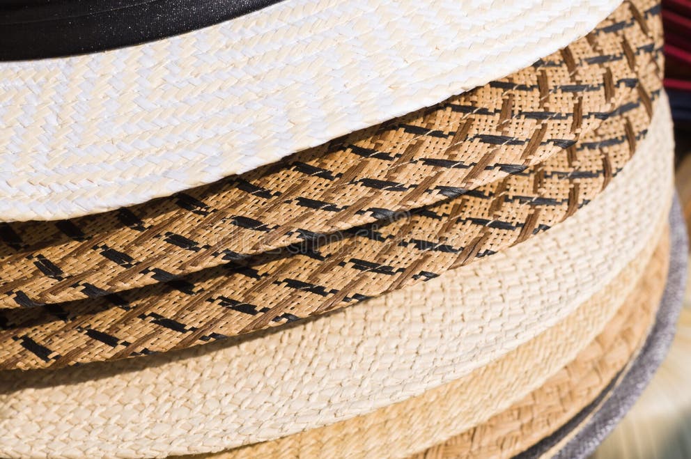 Stack of hat stock photo. Image of brown, fashion, detail - 50776272