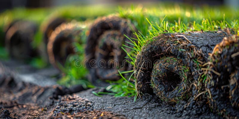 Hay Pile on Dirt Pile stock photo. Image of brown, ground - 313729238