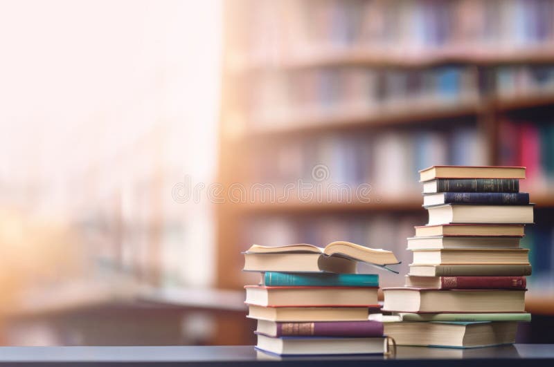 A Stack of Heaps of Academic Archive Literary Text or Textbook Stock ...