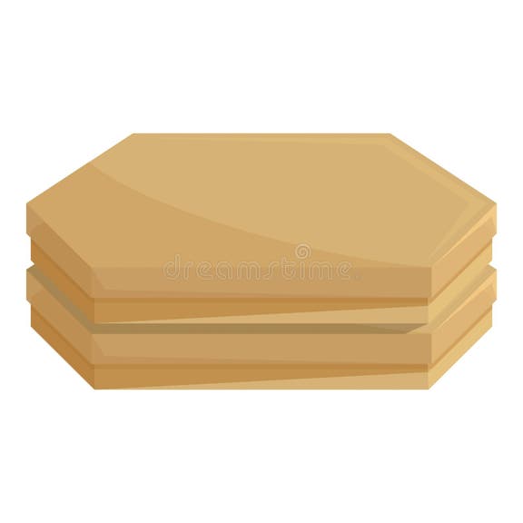 Stack of Hexagonal Wooden Tiles for Paving Creating a Pattern Stock ...