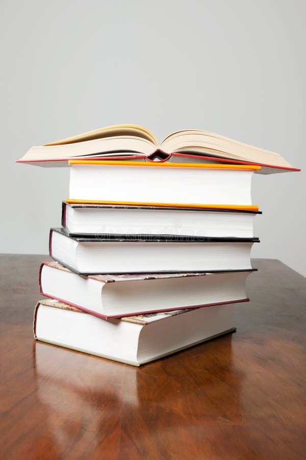 Stack of History Books stock photo. Image of information - 47531940