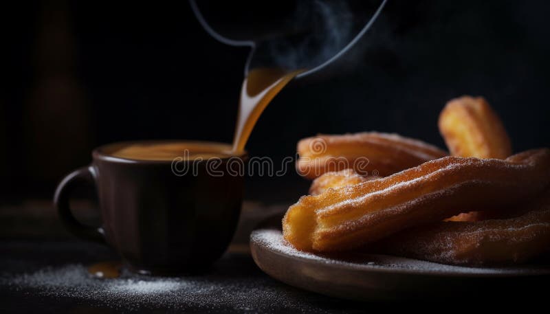 A Stack of Homemade Baked Goods, Still Life Generated by AI Stock ...