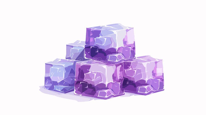 Stack of Ice Cubes: Frozen Water Blocks Piled Up for Refreshing Drinks ...