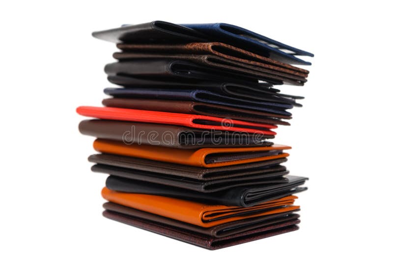 Stack of IDs stock image. Image of portemonnaie, bureaucracy - 46048545