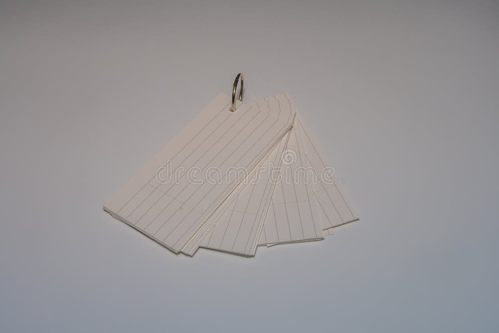 Stack of index cards stock image. Image of index, note - 163909175