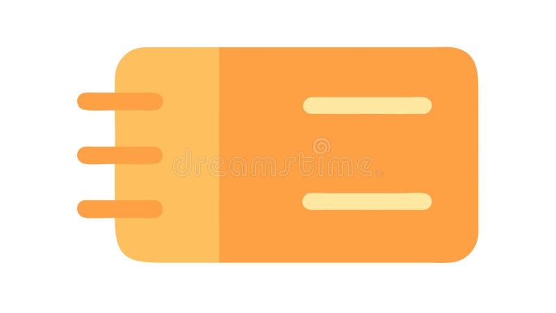 Stack of Index Cards Icon, Study or Notes Graphic, Vector Design ...