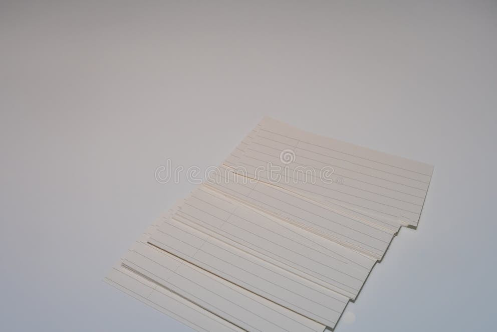 Stack of index cards stock photo. Image of clean, index - 163909854