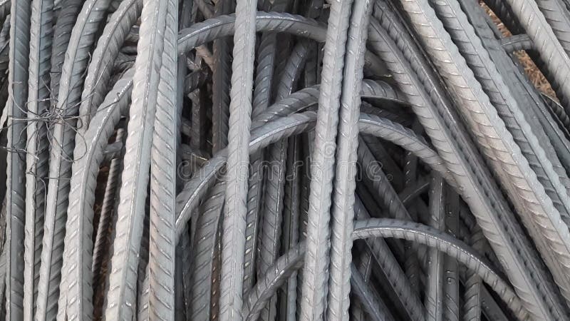 Steel Bar Iron Wire in the Rebars for a Reinforced Concrete ...